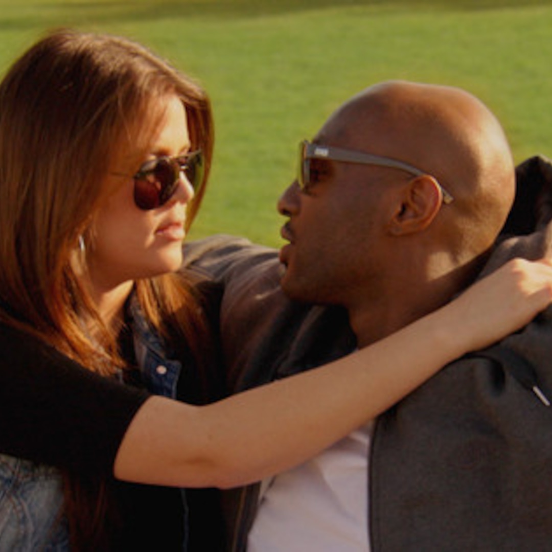 Khloe Kardashian And Lamar Odoms Sweet Moments
